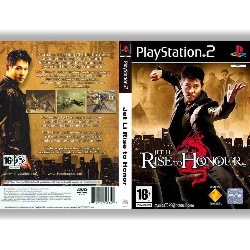 Kaset Game PS2 Jet Li Rise To Honour Lengkap dan Bergaransi | Lazada ...