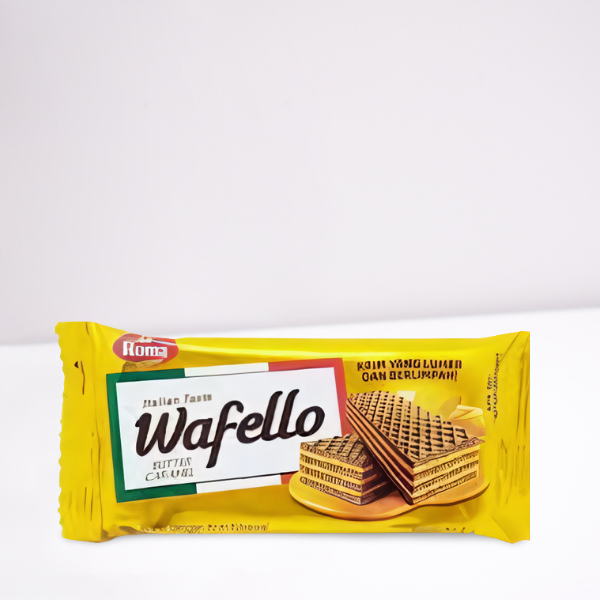 Roma Wafer Wafello 48gr 1 Pack isi (10 Pcs) cemilan murah dan enak ...