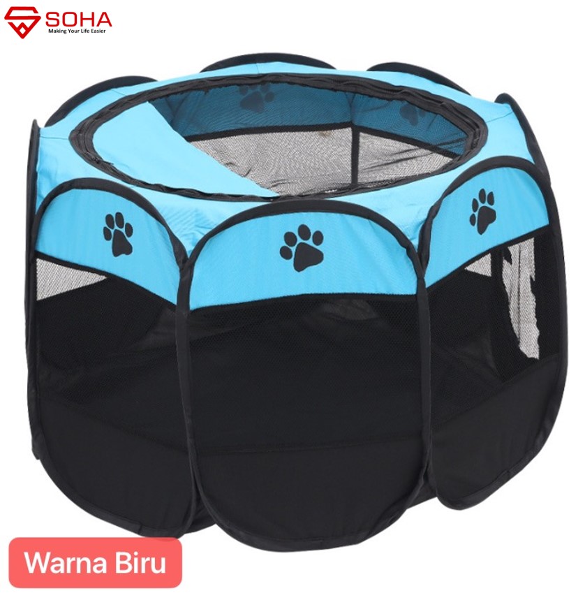 AHP-01 Kandang Pet Travel Tenda Kucing Tempat Tidur Kandang Anjing bisa ...