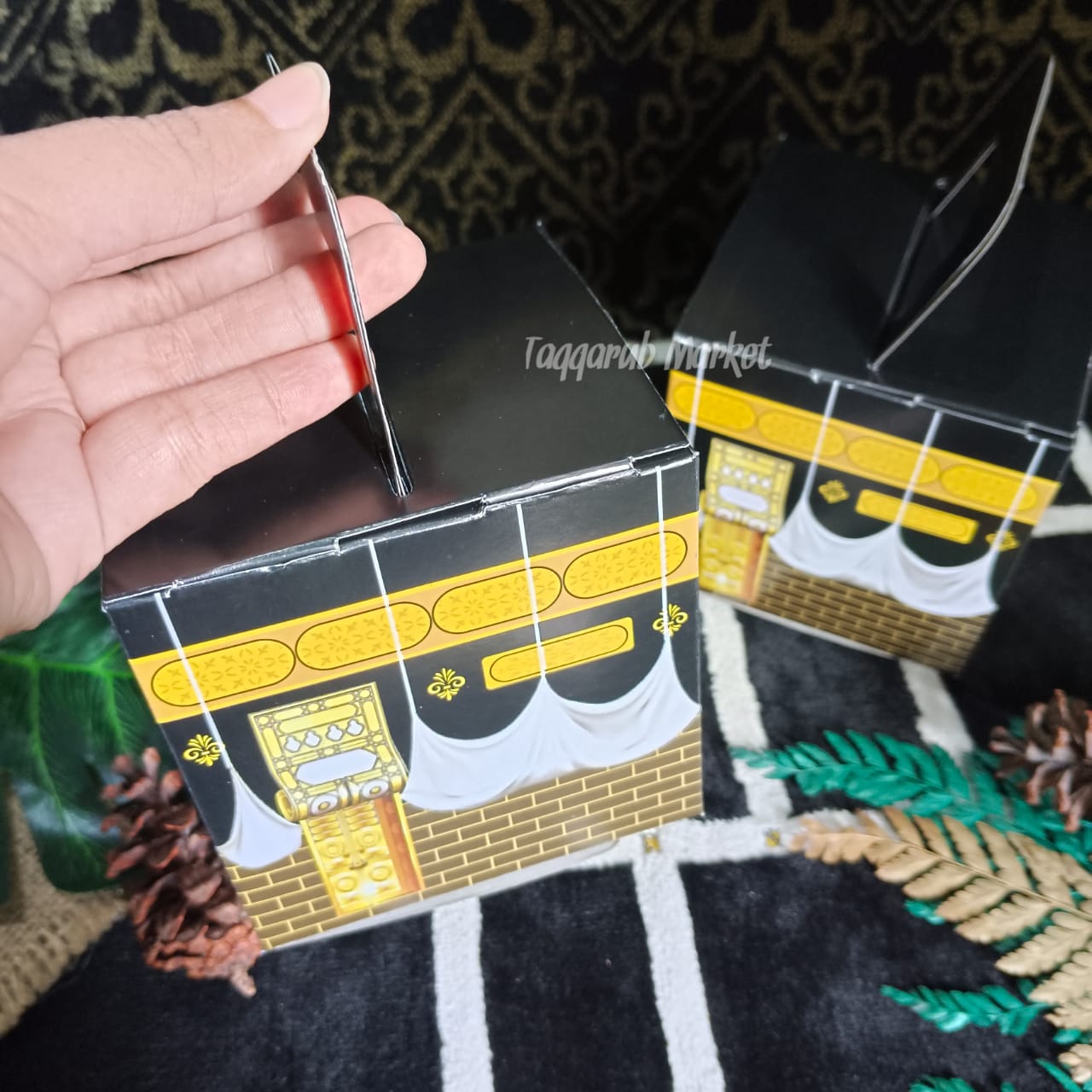 (50PCS) Dus BOX KABAH Oleh Oleh Haji Umroh Premium Souvenir Haji Umroh ...