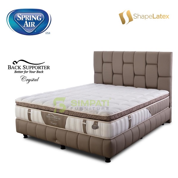 Spring Air CRYSTAL Kasur Saja, Tanpa Divan & Sandaran Uk.100x200 ...