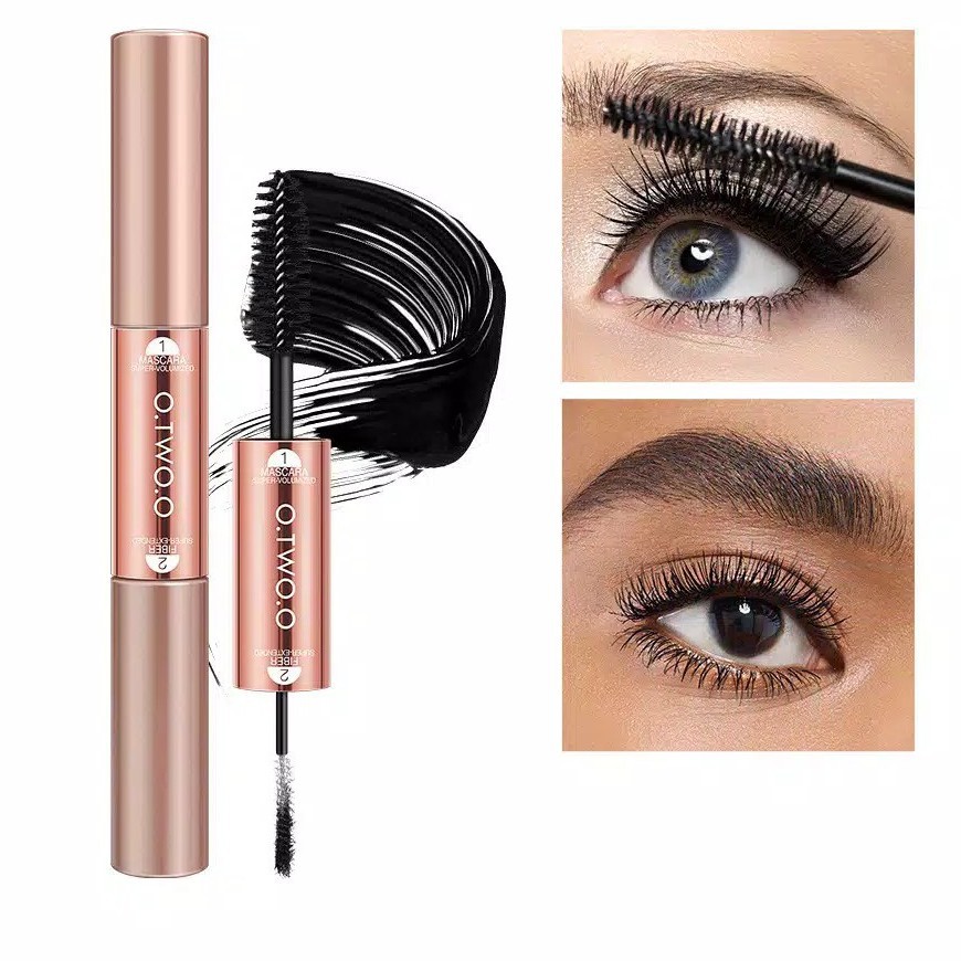 O.TWO.O Maskara Miracle 2 IN 1 Mascara Silk Fiber Waterproof OTWOO ...