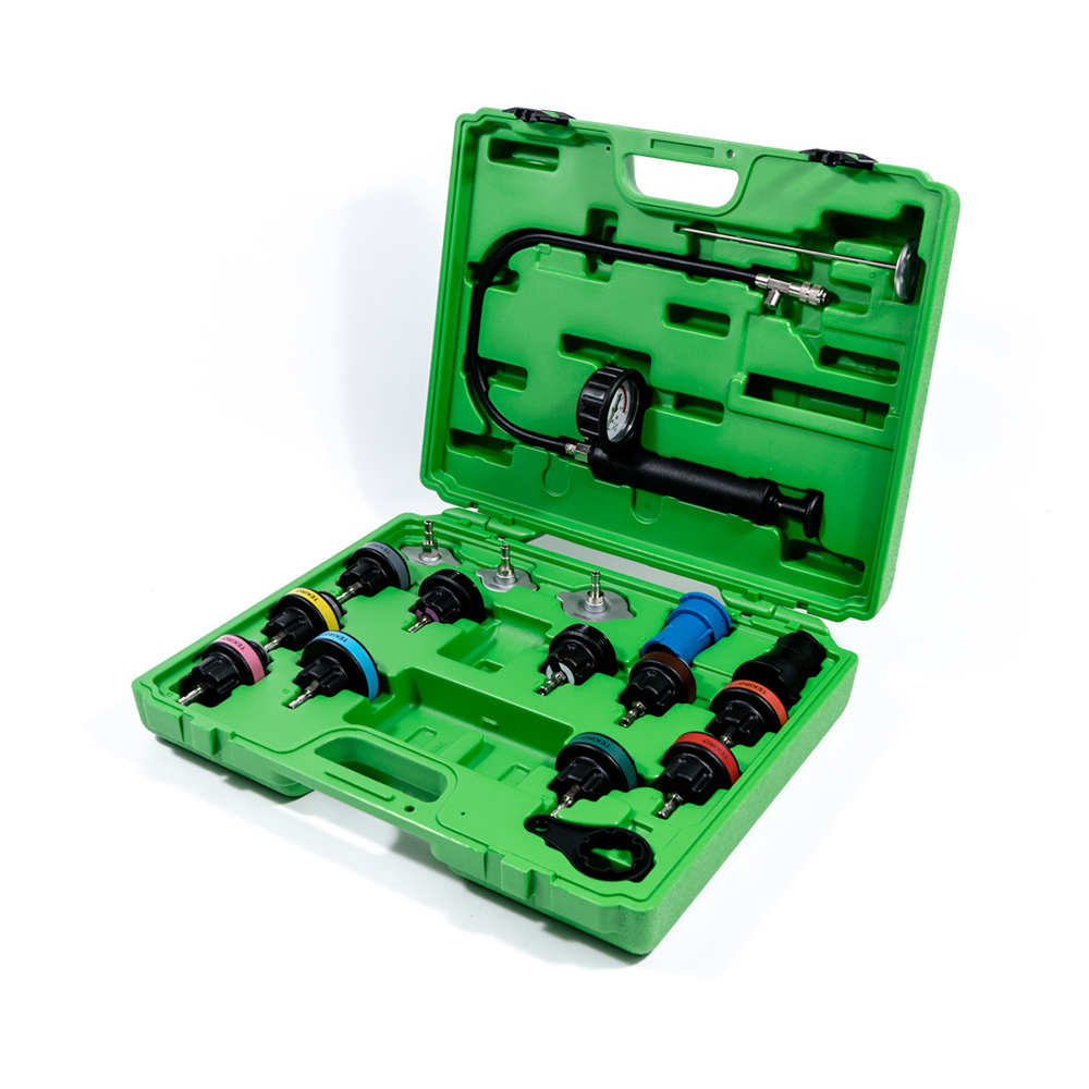 TEKIRO UNIVERSAL RADIATOR PRESSURE TEST KIT 18 PCS / RADIATOR TESTER ...