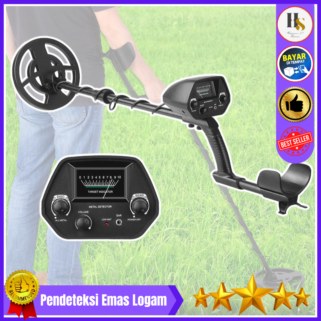 COD KKMOON Pendeteksi Logam Metal Gold Silver Detector Finder / alat ...