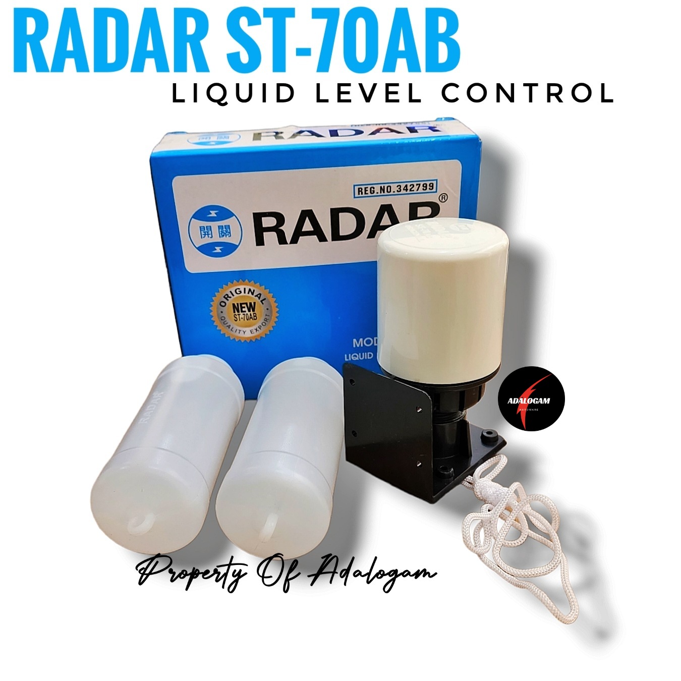 RADAR ST-70 AB Pelampung Air Otomatis Toren Liqiud Level Control | Lazada Indonesia