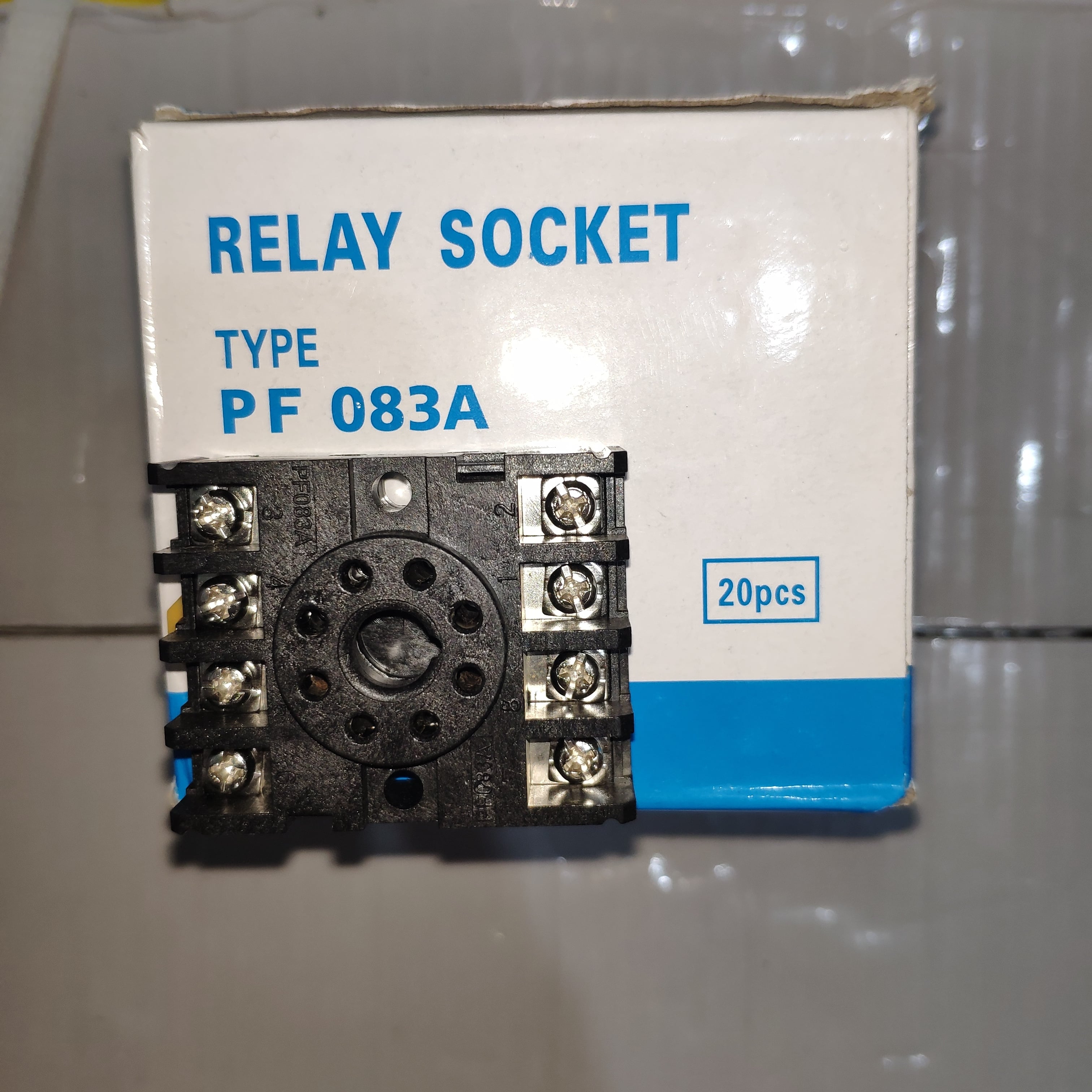 SOCKET RELAY PF083A 8 PIN SOKET RELAY PF083A 8 KAKI MK2P | Lazada Indonesia