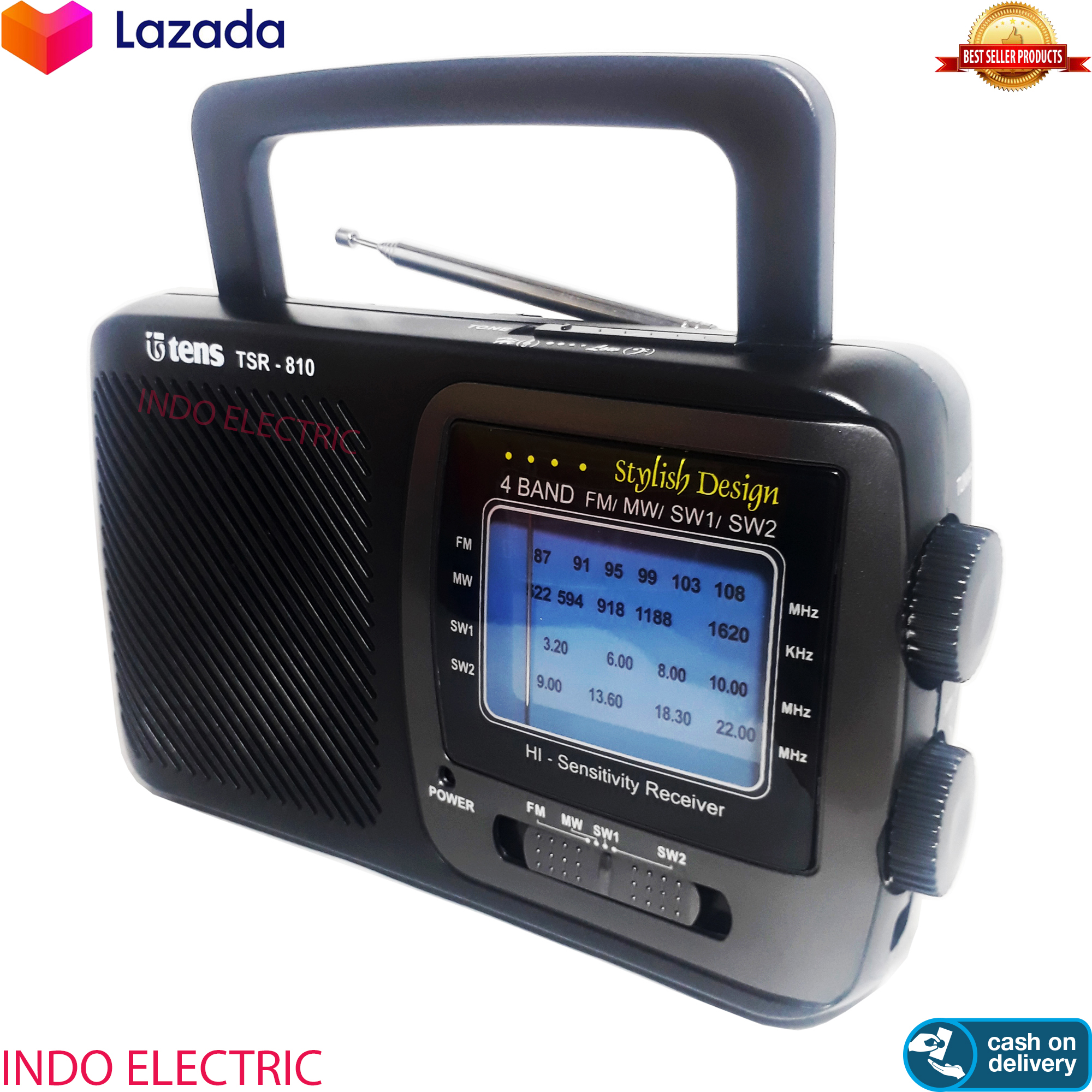 Radio Tens TSR-810 AM FM Portable Radio | Lazada Indonesia