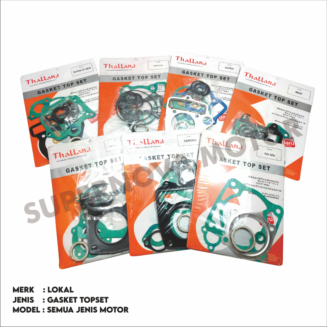 PAKING TOPSET GASKET TOPSET BERBAGAI JENIS MOTOR MERK LOKAL | Lazada ...