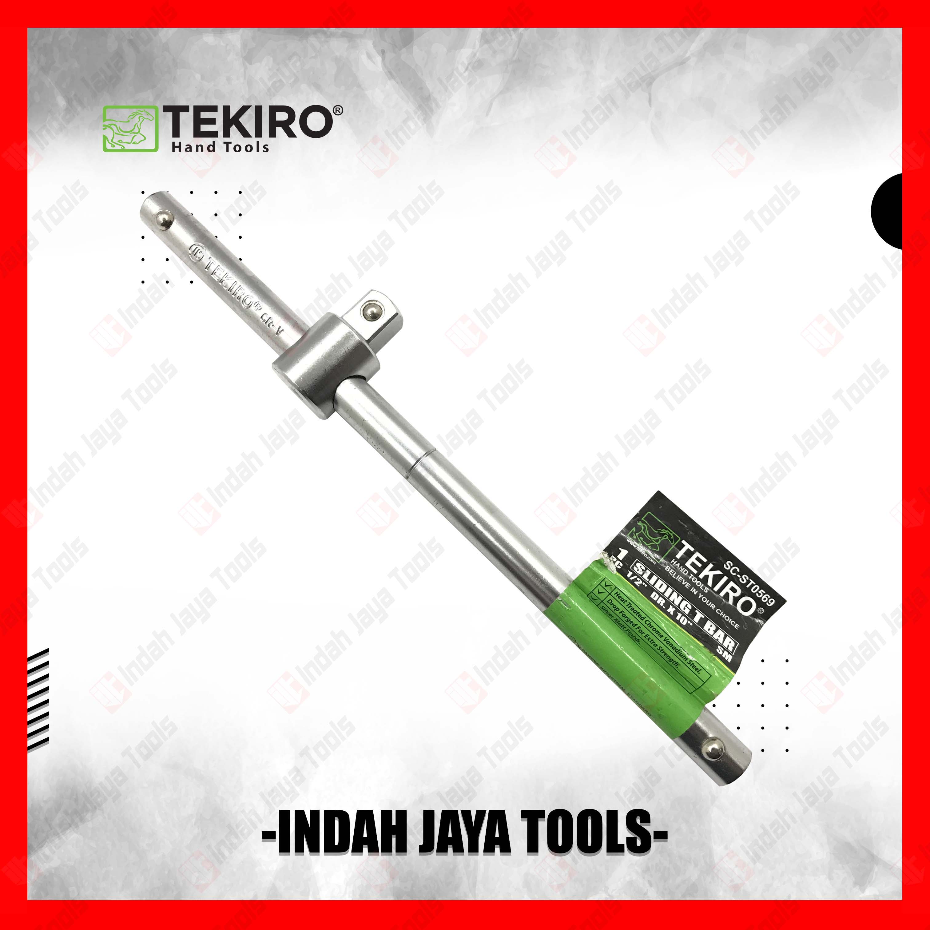 TEKIRO SC-ST0569 Sliding T Handle 1/2 x 10" Gagang Kunci Sok Sliding ...