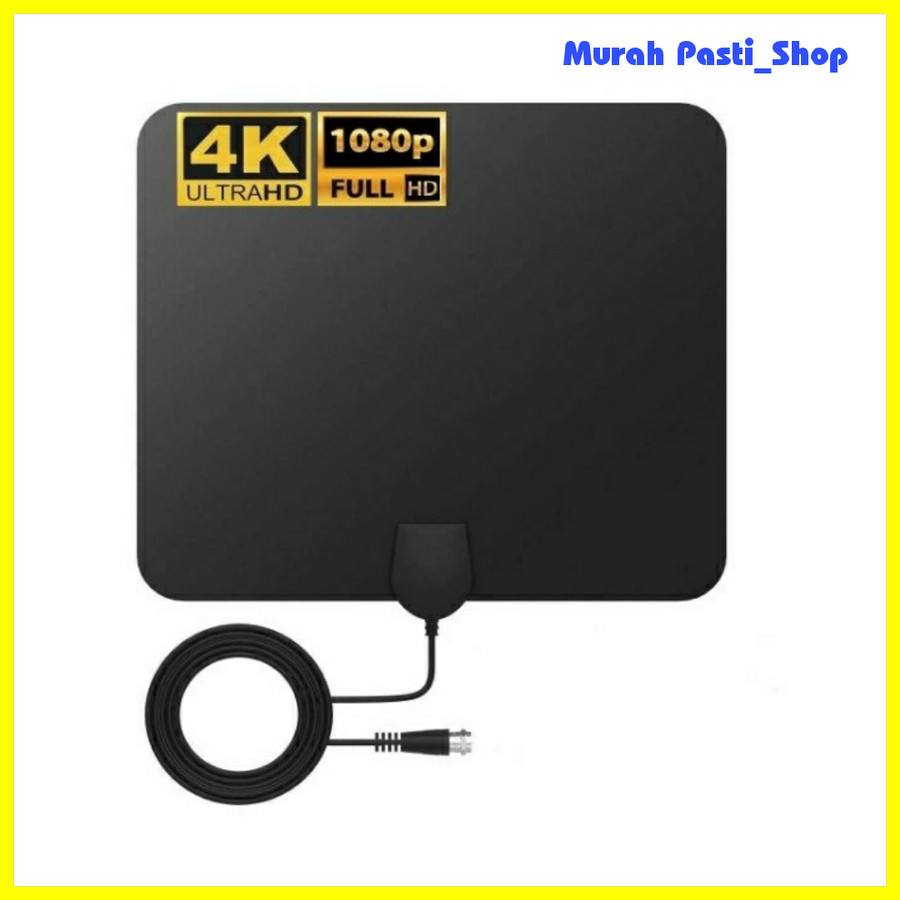 Antena HDTV Digital Indoor Antena Dalam Model Kotak Persegi MURAH ...