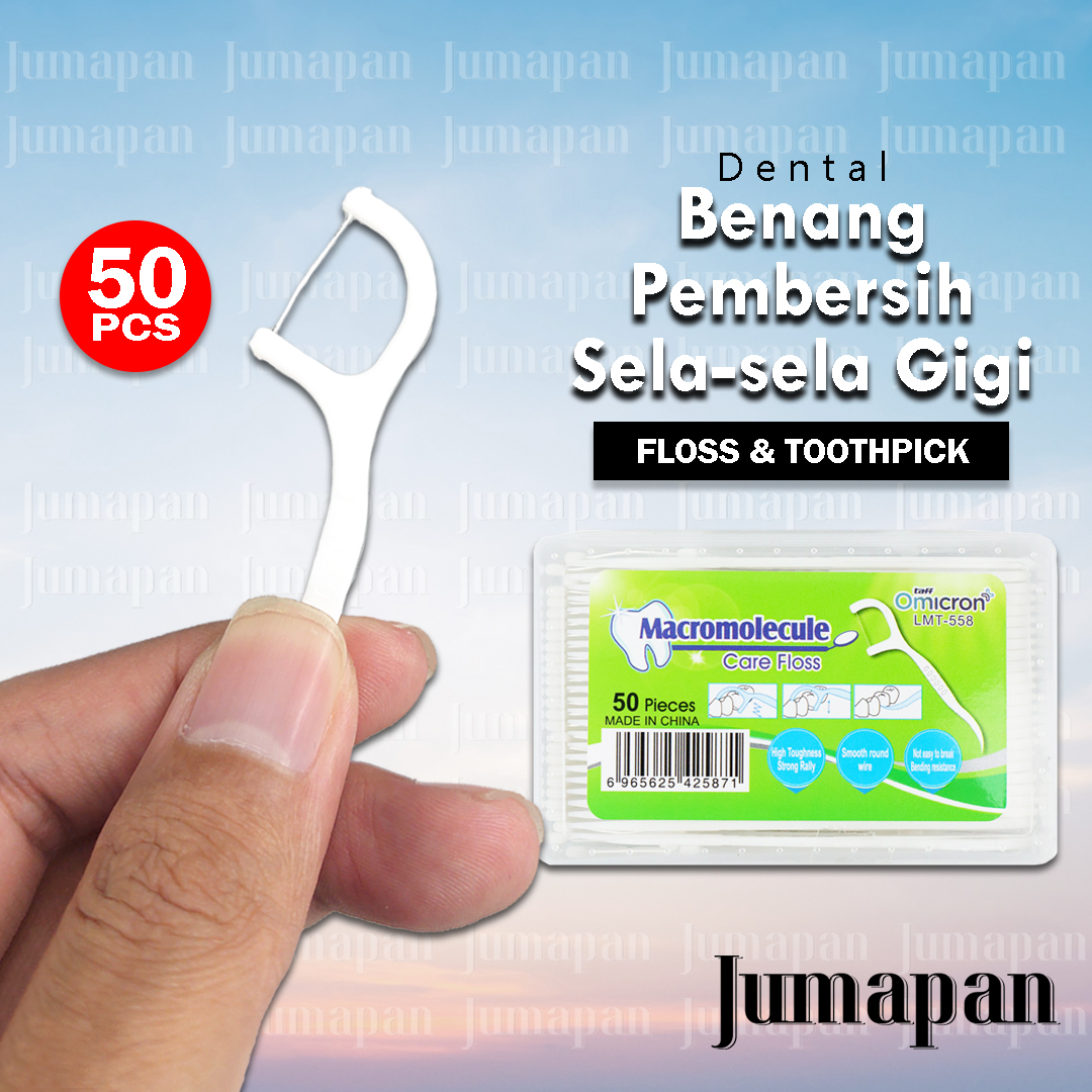 Dental Floss Benang Tusuk Gigi Toothpick 50 Pcs | Lazada Indonesia