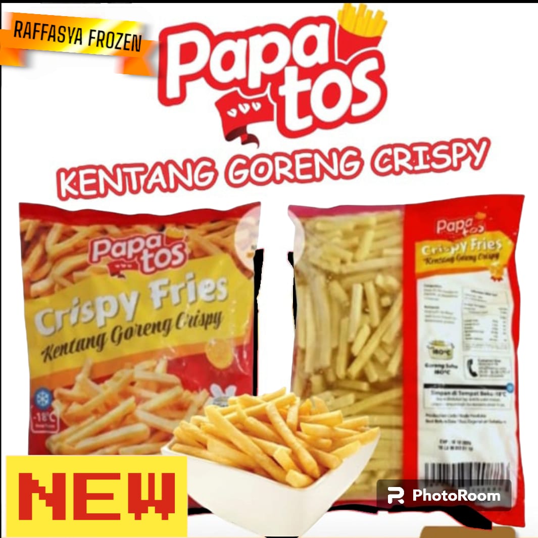 papatos kentang goreng crispy 1kg | Lazada Indonesia