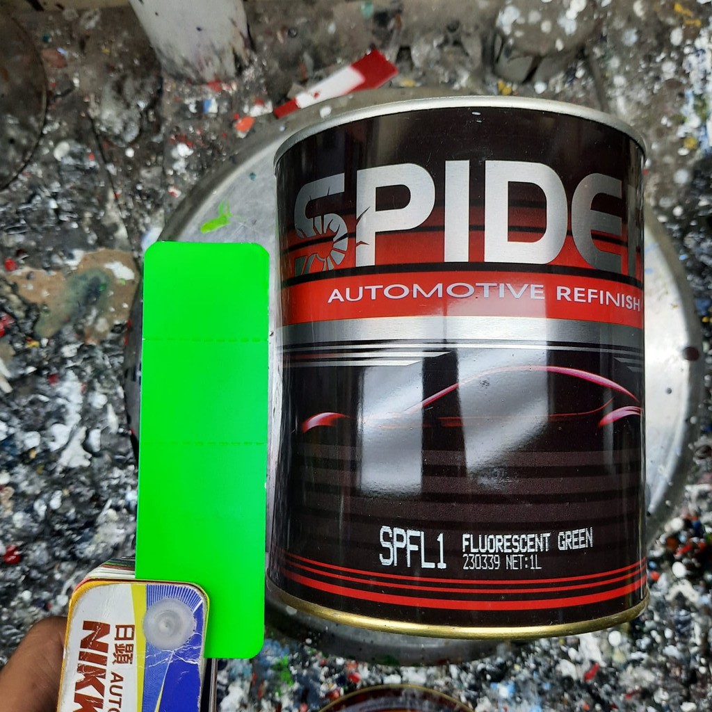 CAT DUCO FLUORESCENT/STABILO KUNING /HIJAU/ORANGE/PINK/MERAH/VIOLET ...