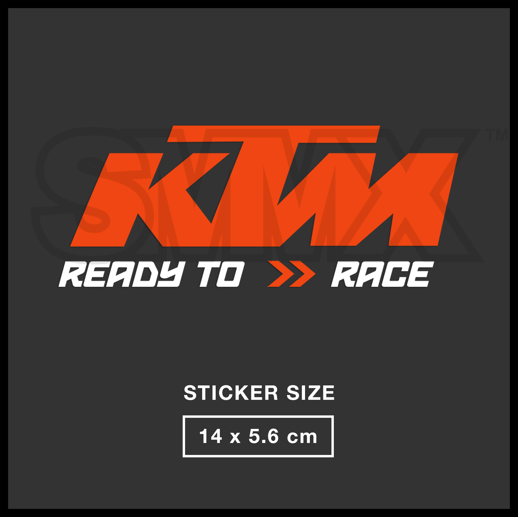 Sticker Cutting Stiker KTM Ready to race | Lazada Indonesia