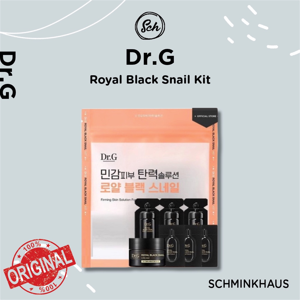 DR.G / DR G / DR. G / DRG Royal Black Snail Kit | Lazada Indonesia