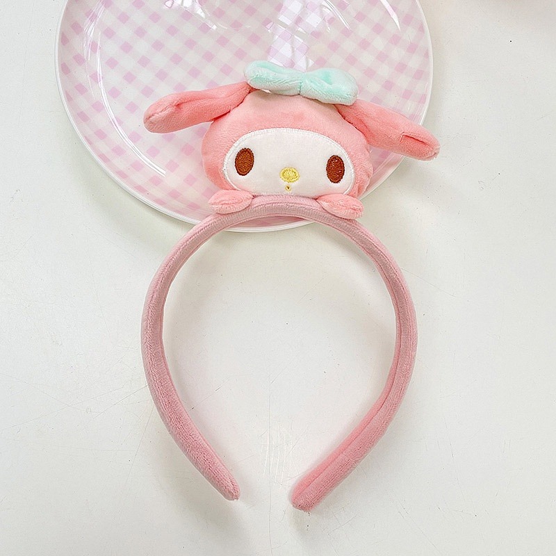 Bando Sanrio Lucu Kartun/ Bando lotso Kuromi Headband Bandana Ikat ...