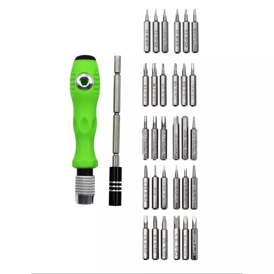 32 in 1 Screwdriver Set Precision Mini Magnetic Screwdriver Bits Kit 32 ...