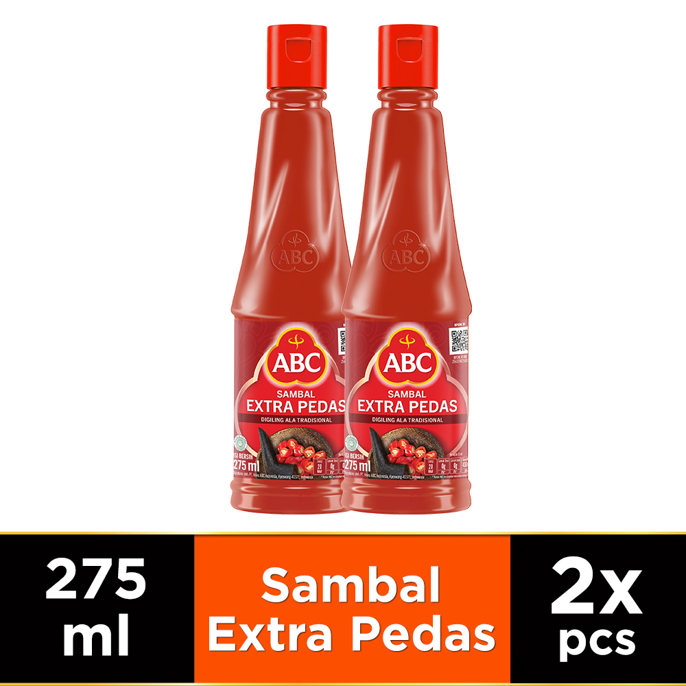 ABC Sambal Extra Pedas 270 ml - Twin Pack | Lazada Indonesia