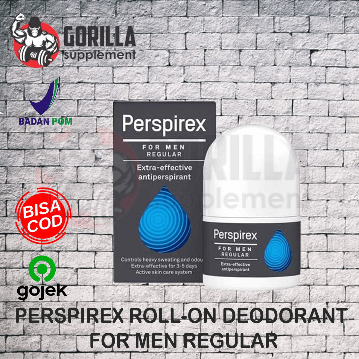 Perspirex AntiPerspirant For Men Roll On 20 ML Deodorant Pers Pirex ...