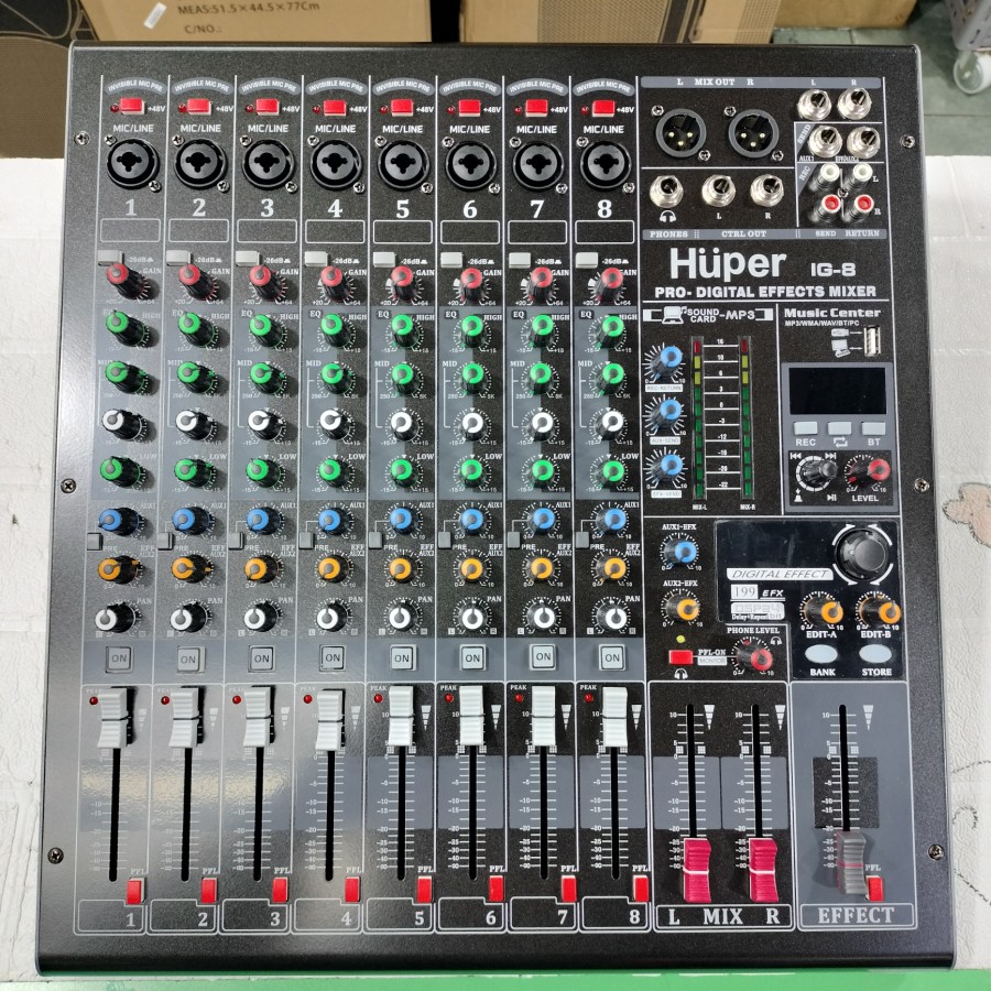 Mixer Audio Huper IG 8 Original ig8 199Dsp | Lazada Indonesia