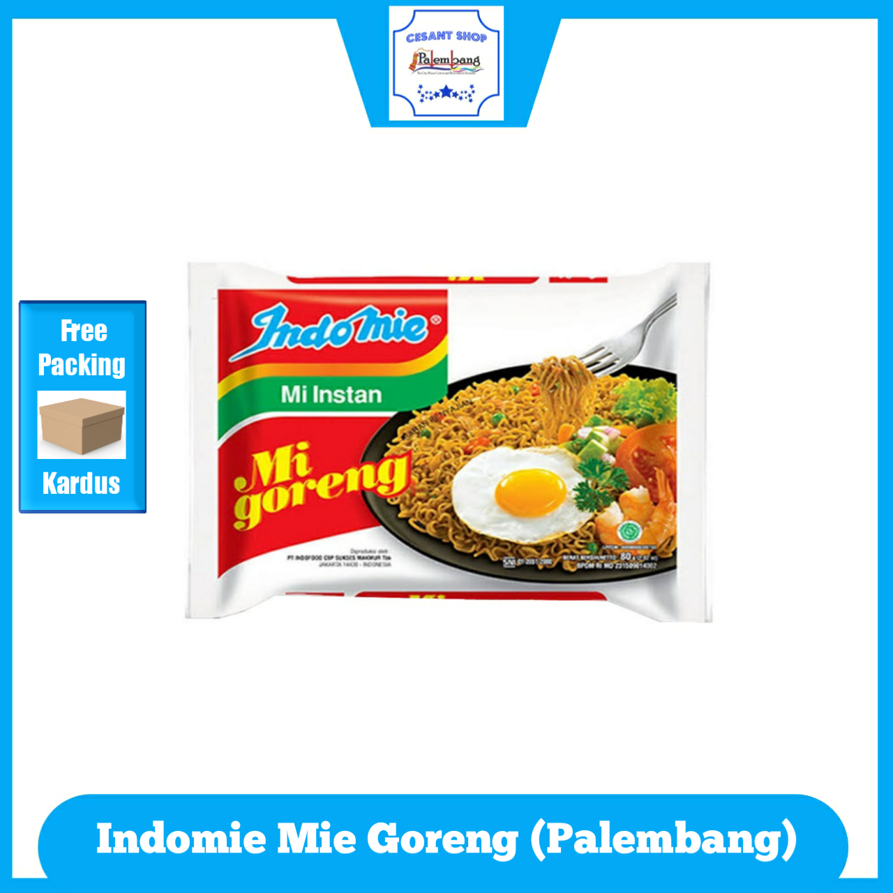 [CSP] Indomie Mie Goreng Produksi Pabrik Indomie di Palembang | Lazada ...