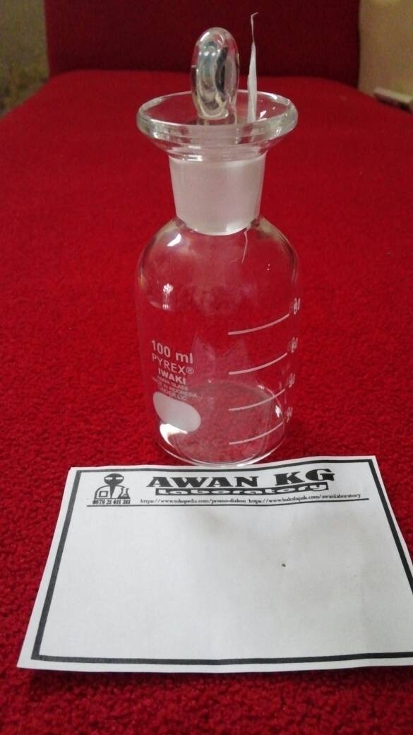 botol bod | BOD pyrex iwaqi 100ml | Lazada Indonesia