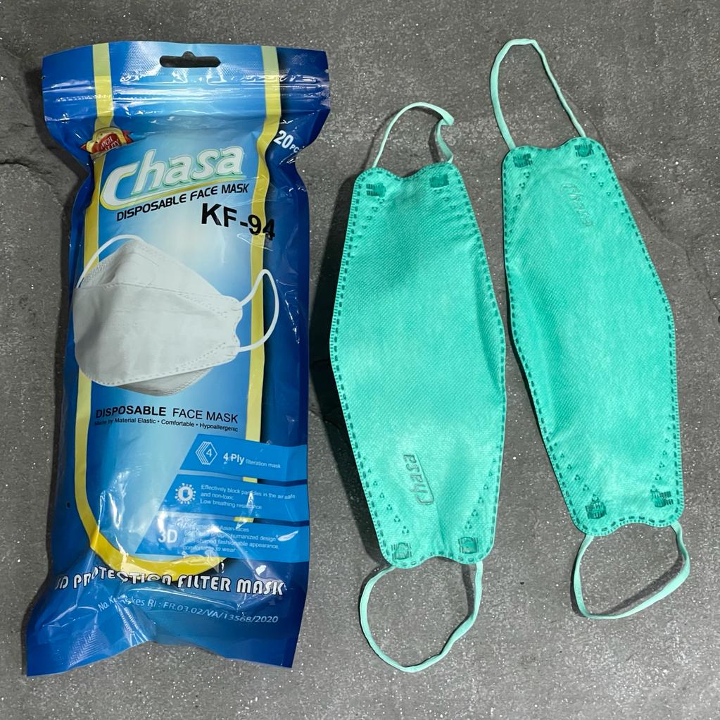 Masker KF94 Chasa / KF94 Embos Chasa/ KF94 Warna / KF94 EVO | Lazada ...