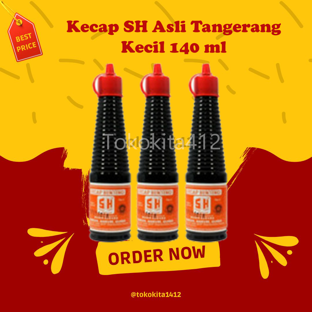 Kecap SH Benteng Asli Tangerang sejak 1920 Halal 140 ml Kecil | Lazada ...