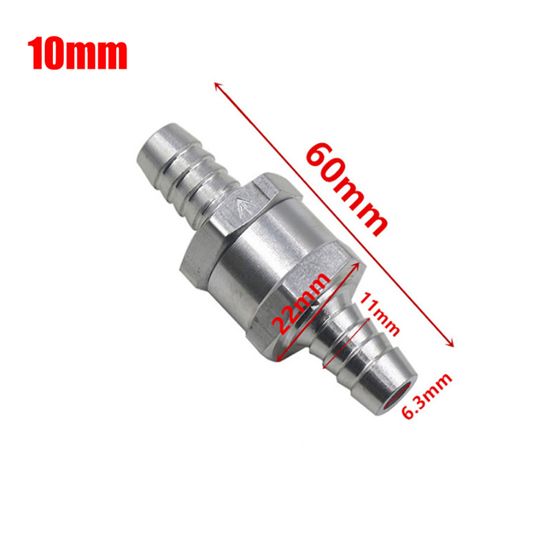 【Aluminium】One Way Valve Fuel Katup Satu Arah Bahan Bakar Fuel Katup ...