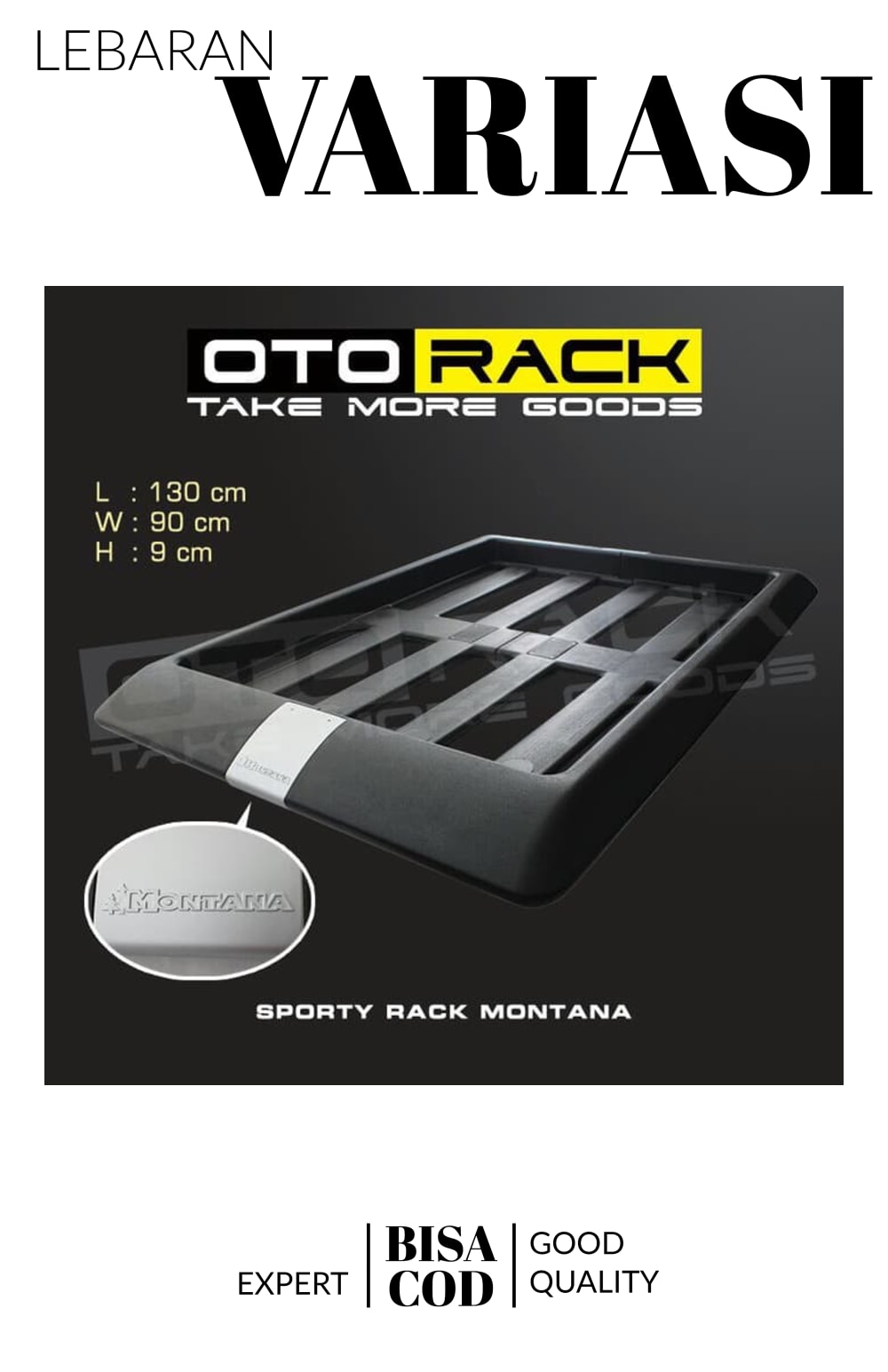 Sporty Roof Rack Premium Montana Series By Otorack Grand Livina ...