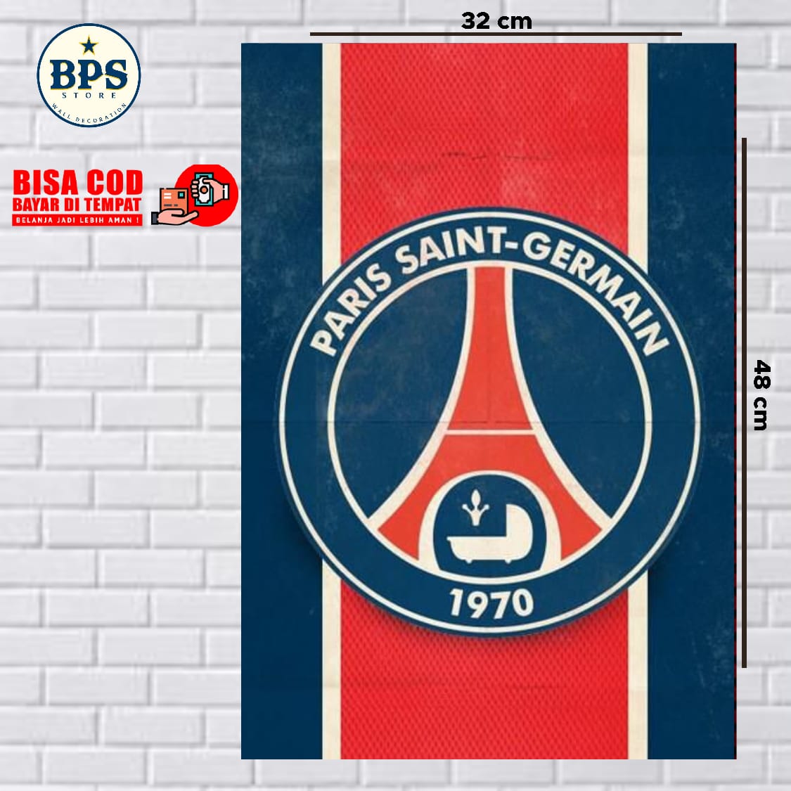 POSTER PARIS SAINT GERMAIN FC - POSTER PSG - POSTER SEPAKBOLA ...
