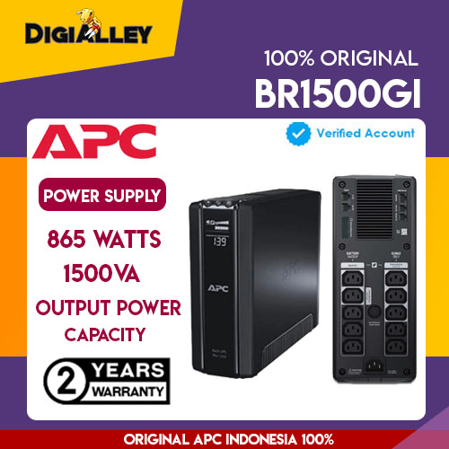 UPS APC BR1500GI 1500VA 865W - UPS APC BR1500GI | Lazada Indonesia