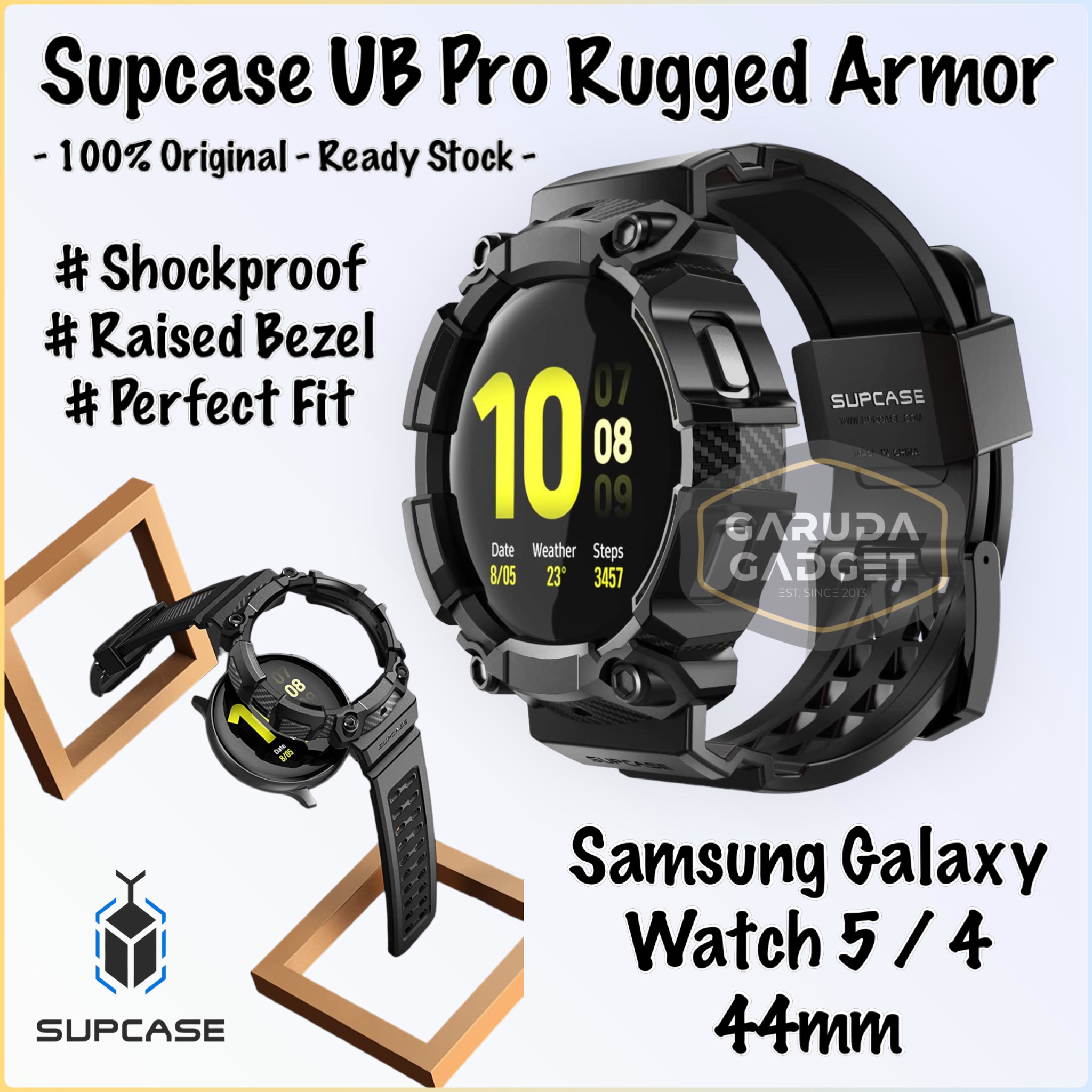 Strap Case Samsung Galaxy Watch 5 / 4 44mm Supcase UB Pro Casing Band ...