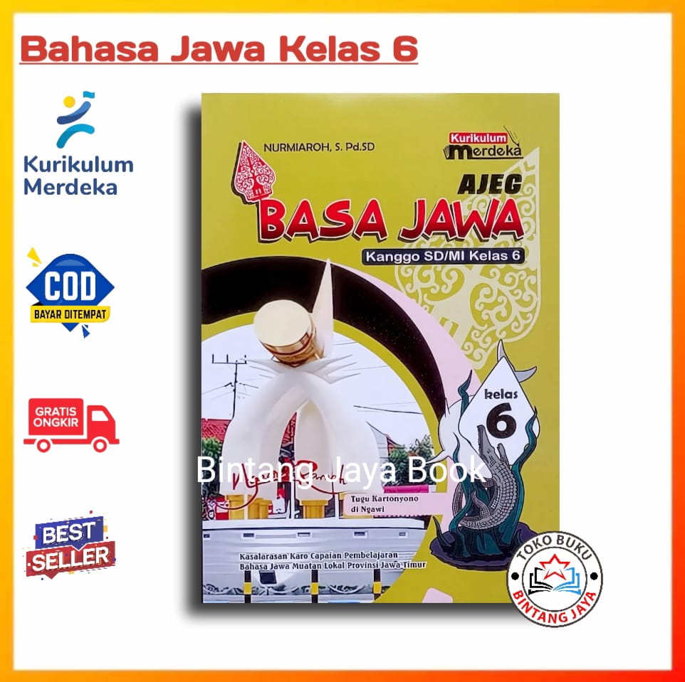 Buku Siswa Ajeg Basa Jawa Kelas 6 SD/MI Kurikulum Merdeka - Buku Bahasa ...