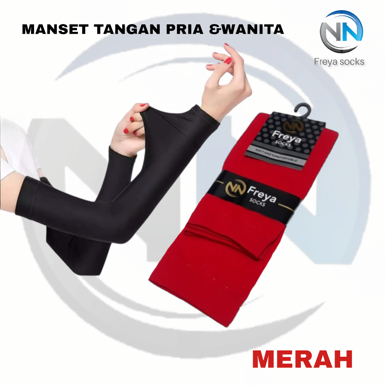 Manset tangan nilon spandek/sarung tangan hijab/manset tangan olahraga ...