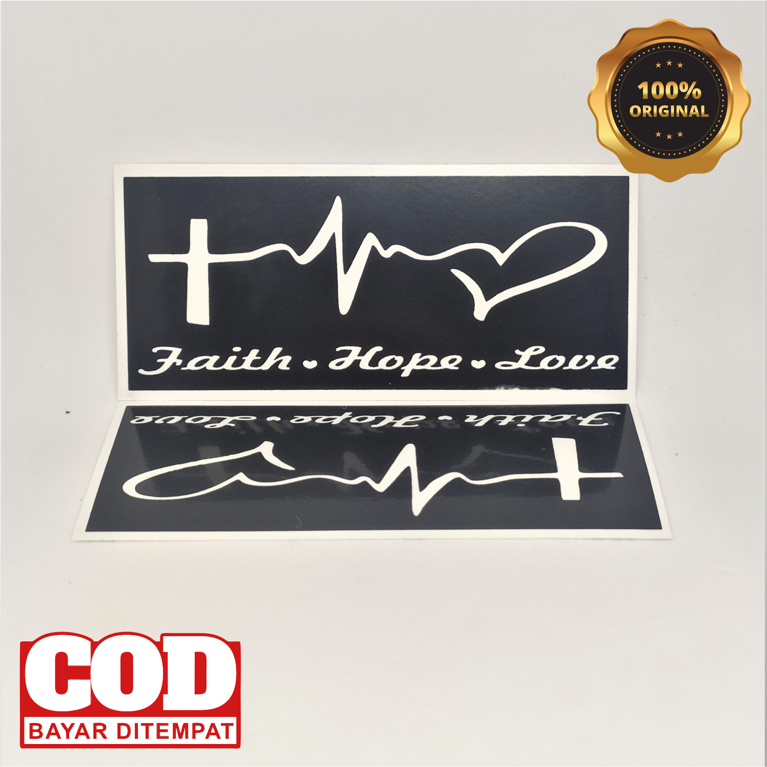 FAITH , Stiker Rohani Kristen Faith Hope Love , Stiker Rohani Kristen ...