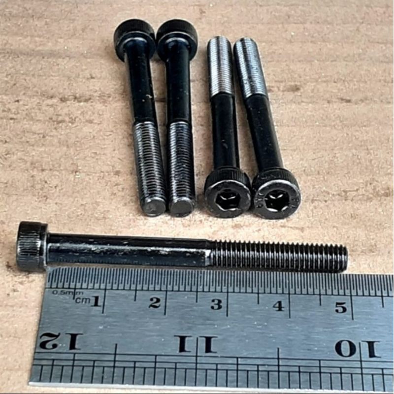 BAUT L BAJA M5 X 50 / BAUT L M5 X 50 / BAUT L M5X50 BAJA HITAM / BAUT ...