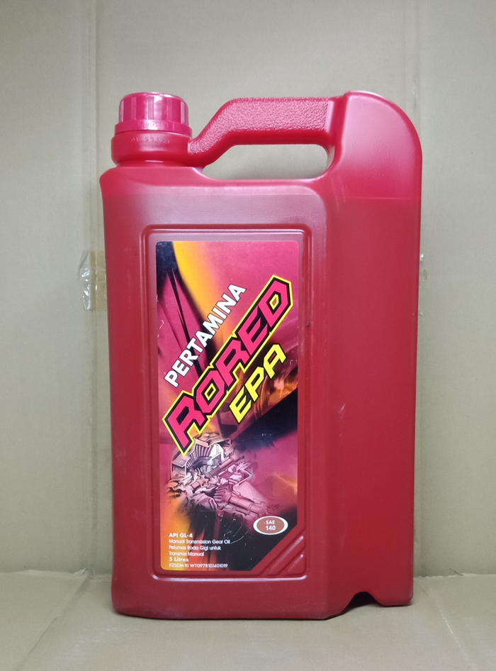 Oli Gardan / Transmisi Pertamina Rored EPA SAE 140 API GL-4 5 Liter ...