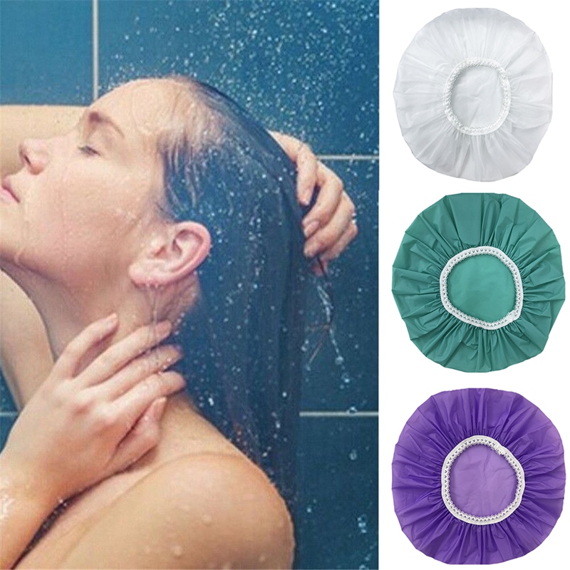 1Pcs Household Waterproof Shower Cap, Swimming Cap, Hotel Elastic ...