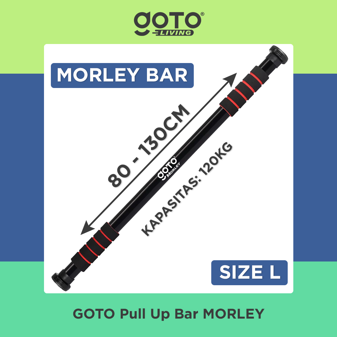 Goto Morley Alat Fitness Pull Up Bar Gym Dinding Pintu Olahraga Rumah ...