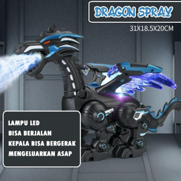 Mainan Robot Naga Spray Dragon Mechanical Dinosaur | Lazada Indonesia