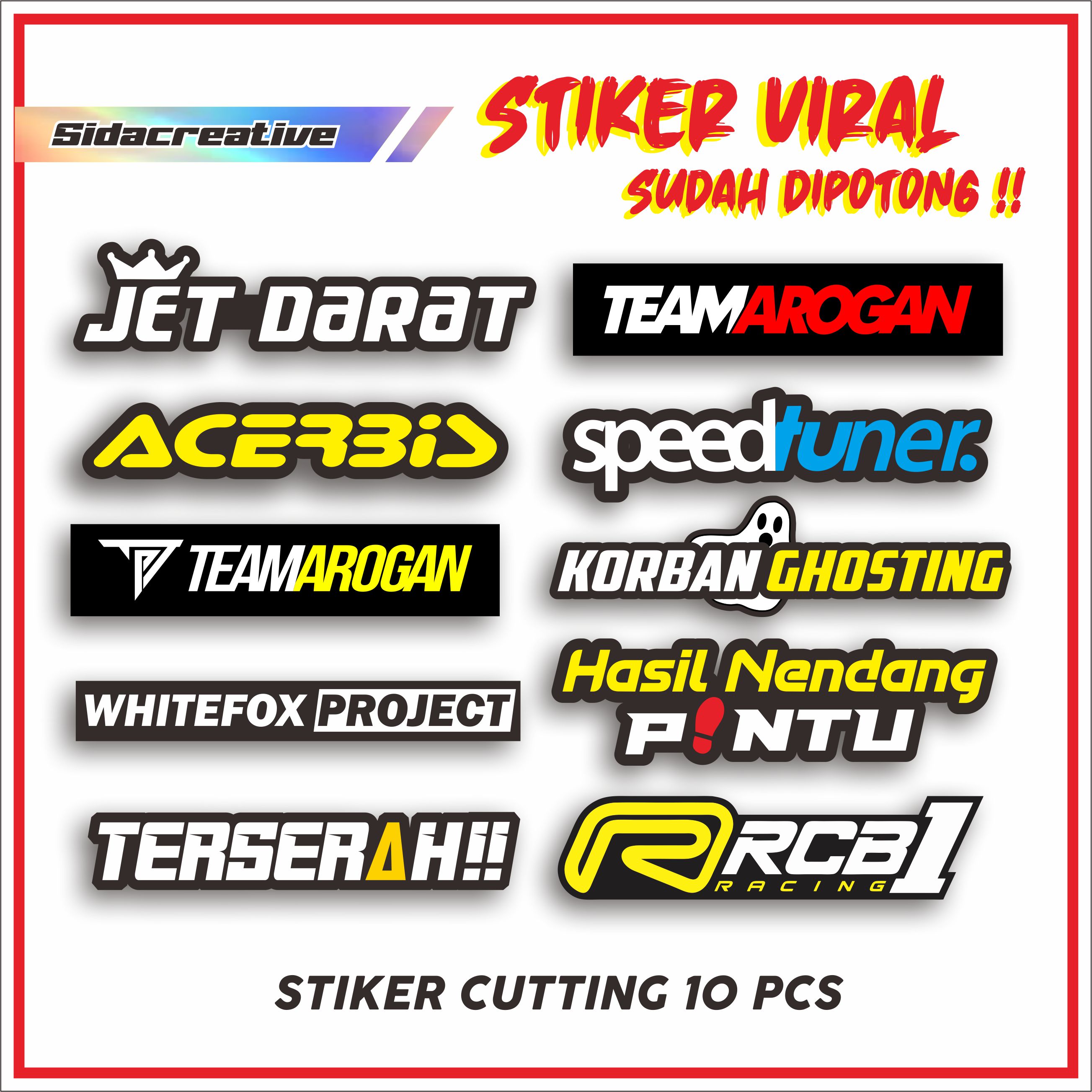 Stiker Vinil, Stiker Vinil Motor, Stiker Motor Vynil, Setiker Viral ...