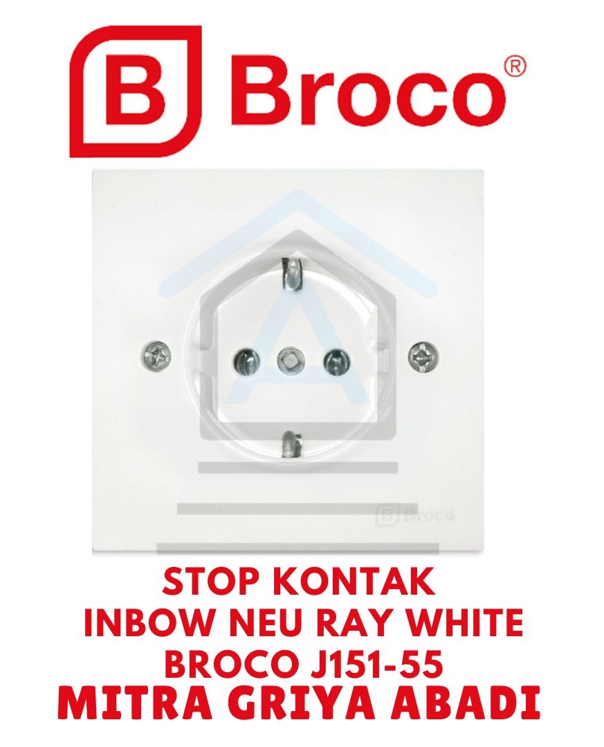 Stop Kontak Inbow Neu Ray White Broco J151-55 | Lazada Indonesia