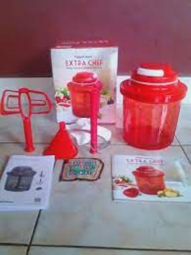 Tupperware Extra Chef mixer manual DISKON 50% Tupperware Original ...