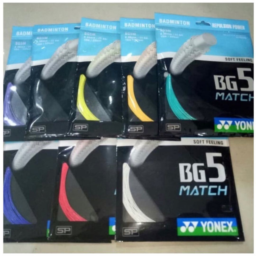 Senar Yonex BG5 / BG 5 Match SP Original Badminton Bulutangkis Murah ...