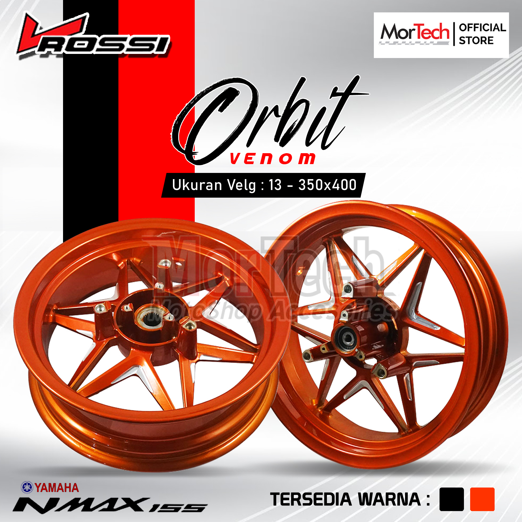 Velg V Rossi Orbit X V2 Gen-2 GEN2 Pelek Racing Model VND V Speed ...