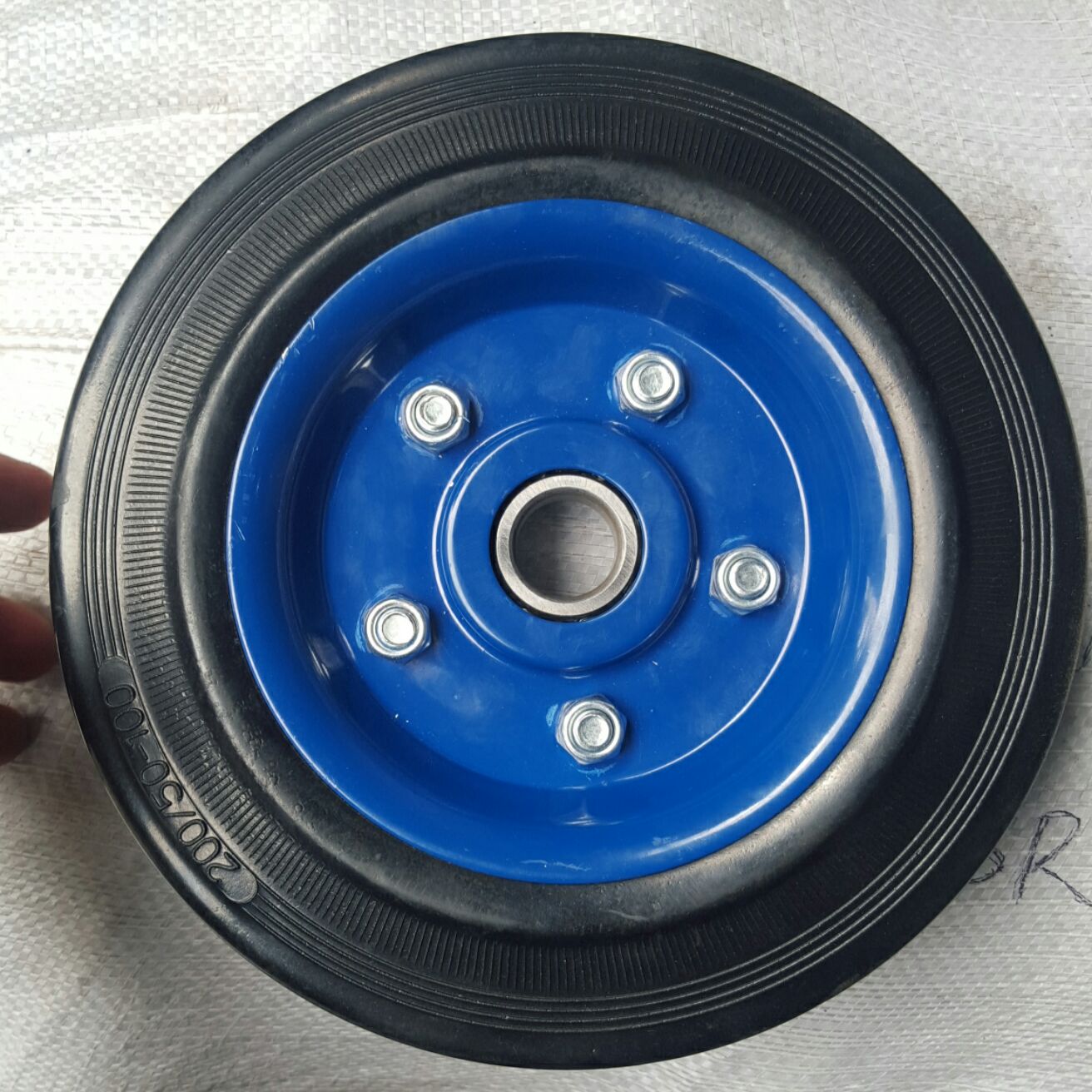 Roda Troli/Lori ukuran 8 inchi/20cm, wheel only trolley, 1 pcs | Lazada ...