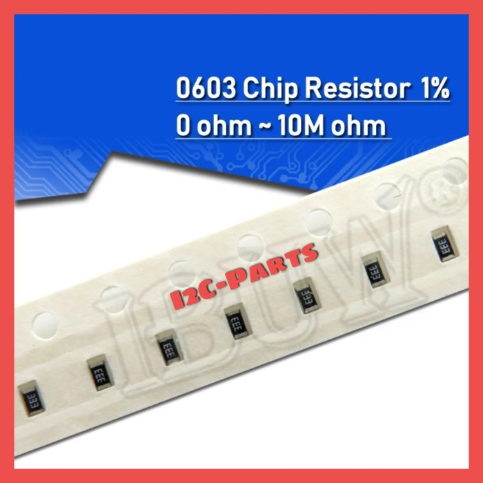 0603 3K3 Ohm Resistor SMD SMT 1608 1% 5% 3300 ohm 3K3ohm | Lazada Indonesia
