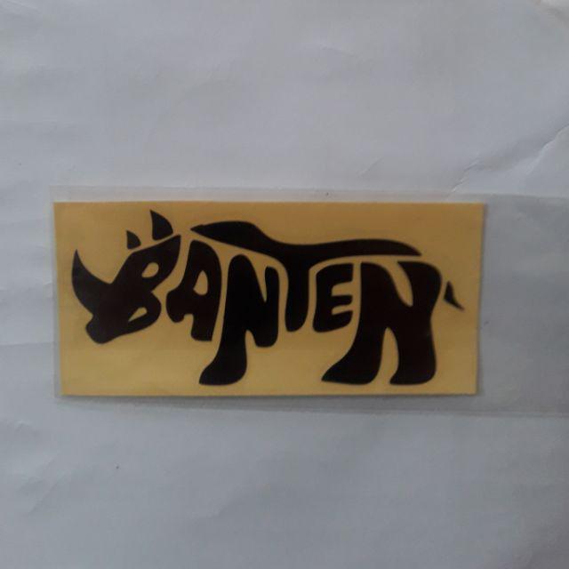 stiker badak banten | Lazada Indonesia