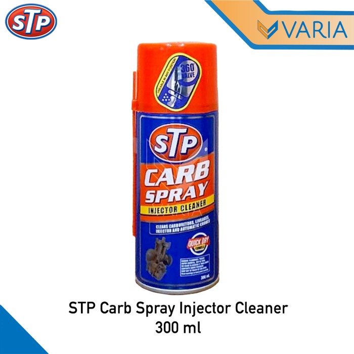 STP Carb Spray Injector Cleaner 300 ml Pembersih Carburator Injektor ...